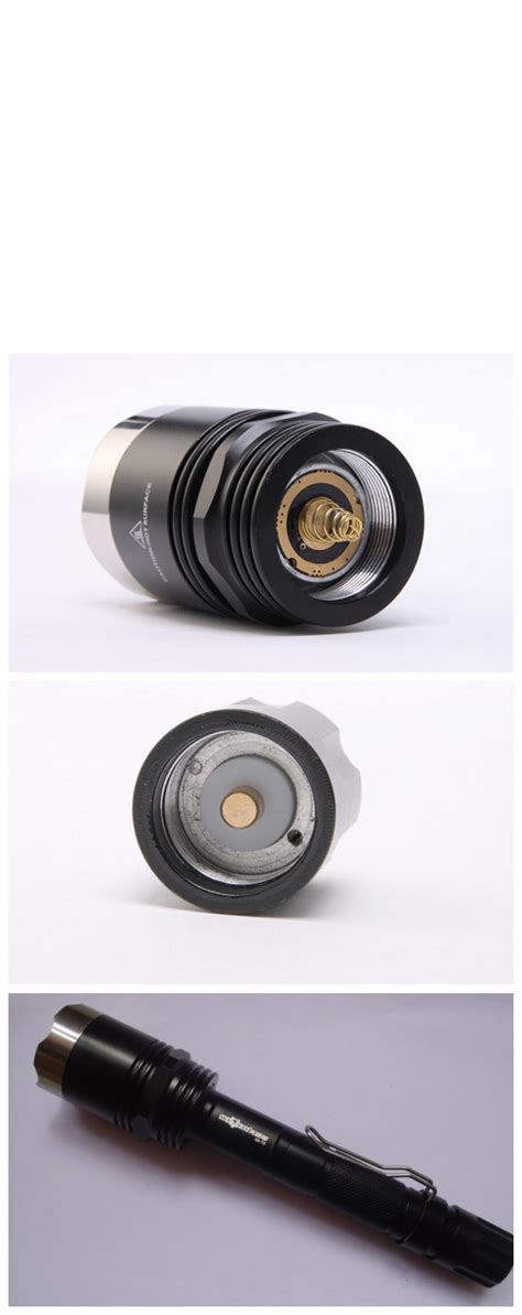 Cree T6 ไฟฉายไฟฉาย Led แบบชาร์จรถจักรยานไฟ คุณภาพสูง Cree T6 ไฟฉายไฟฉาย