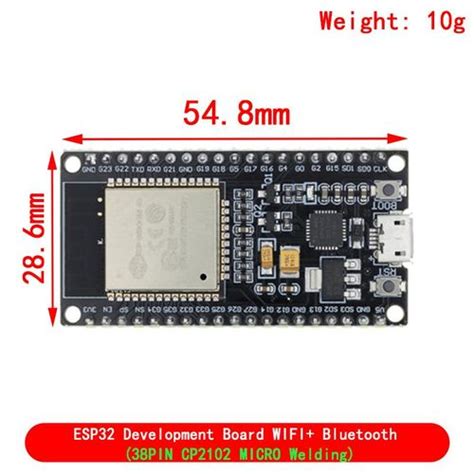 Generic Esp32 Development Board Cp2102 Ch340c Wifibluetooth Ultra Low Power Consumption Wireless