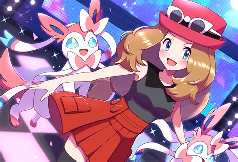 Ai Serena And Sylveon By Silversrtiker32395 On Deviantart