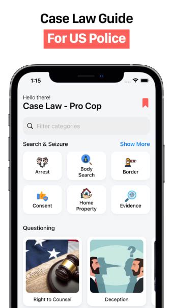 Case Law Pro Cop สำหรับ Iphone ดาวน์โหลด Case Law Pro Cop สำหรับ Iphone ดาวน์โหลด