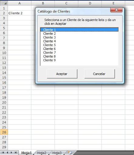 Crear Un Listbox Usando El Userform De Excel