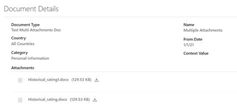 Hdl Loading Multiple Attachments For Same Document Type
