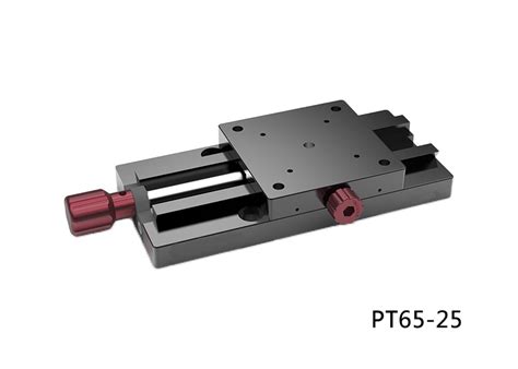 Pt65 Series Dovetail Groove Direct Drive Manual Translation Table Manual Linear Stage Xy Axis