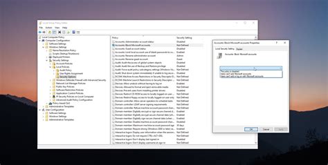 How To Block Microsoft Accounts On Windows 10