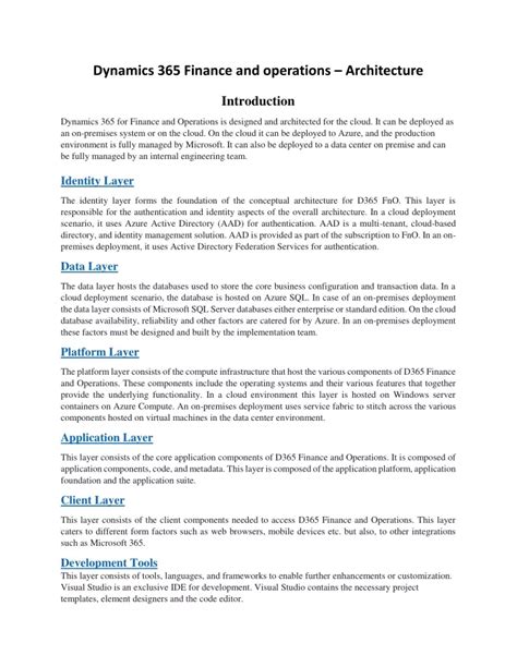 Ppt Dynamics 365 Finance And Operations Powerpoint Presentation Free Download Id 11219896