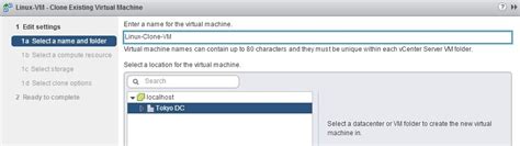Clone Virtual Machine VMware ESXi