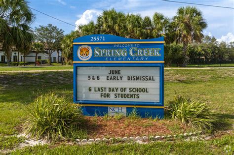 Spring Creek Elementary School In Bonita Springs Fl