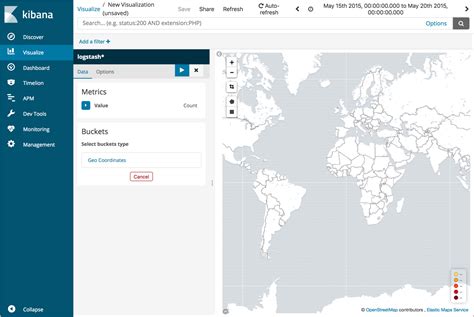 Coordinate Map Kibana Guide 68 Elastic