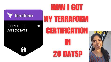 How I Got My Terraform Certification In 20 Days Explained In Tamil