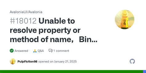 Unable To Resolve Property Or Method Of Name，bind Data Without Using Viewmodel · Avaloniaui