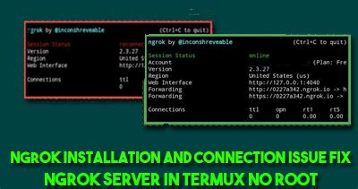 Ngrok Install And Use In Termux