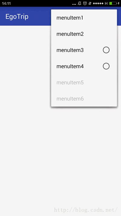 Android应用菜单详解：选项菜单、上下文菜单与子菜单 Csdn博客