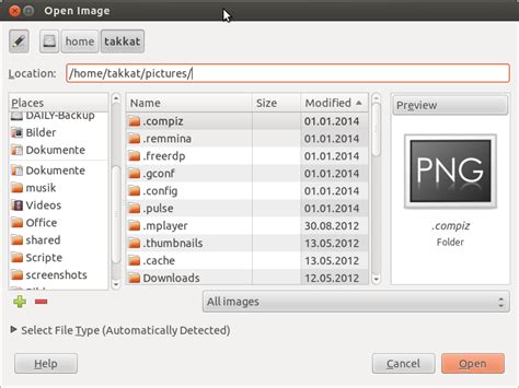 How To Open A File The Fast Way In Gimp Graphic Design Stack Exchange