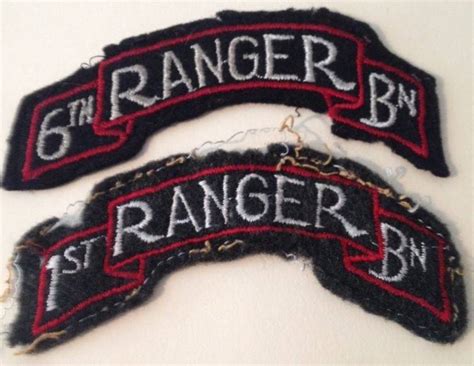 Opinions On This 6th Ranger Battalion Scroll Army And Usaaf U S