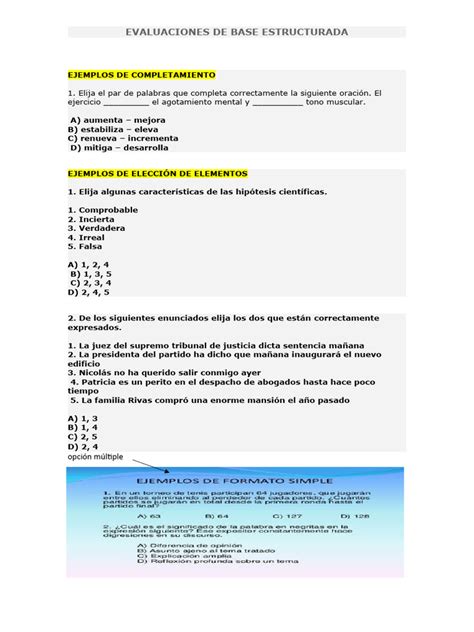Ejemplos De Prueba Base Estructurada Pdf