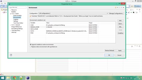 C Development In Eclipse Cannot Find Compiler Stack Overflow