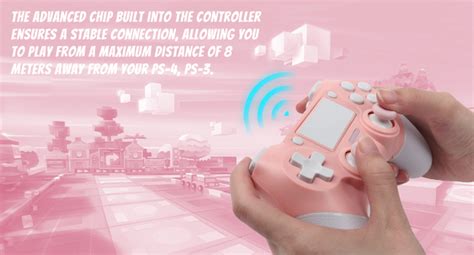 Ralan Wireless Controller Compatible With Playstation 4 For Ps4 Pro Slim 1000mah