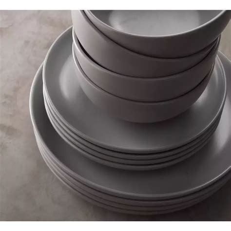 Grey Dinnerware Artofit