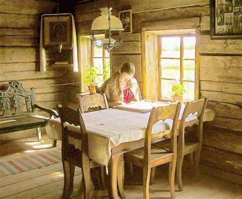 Деревенский стол 74 фото