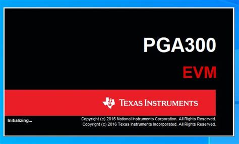 PGA EVM PGA GUI Sensors Forum Sensors TI E E Support Forums