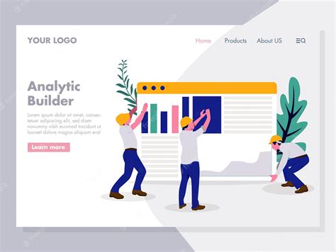 Premium Vector Analytic Digital Marketing Vector Illustration