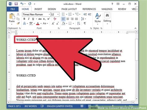 3 ways to convert word to powerpoint wikihow