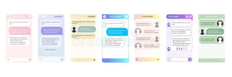 Chatbot Window Template Life Chat Customer Service Example Virtual Assistant Bot Layout