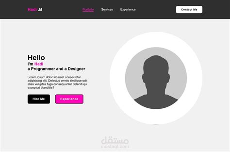 Programmer Portfolio مستقل Programmer Portfolio مستقل