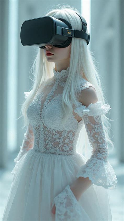 Future World Cyberpunk Vr Gothic Girl