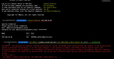 Blog Posts Powercli VGeek Tales From Real IT System