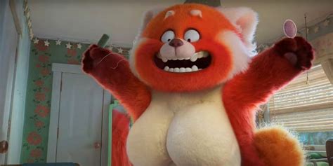 Rule 34 Breasts Disney Edited Screencap Furry Mei Lee Pixar Red Panda
