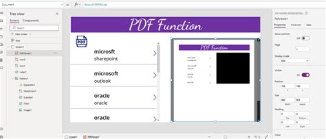 Introduction To The PDF Function In Power Apps Rishan Solutions