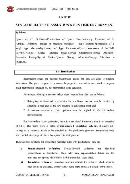 L Attribute In Compiler Design Pptx Programming Languages Computing