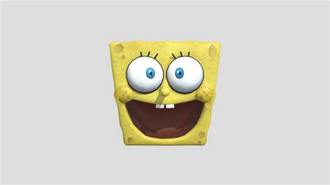 Spongebobs Head Download Free 3d Model By Thegageinator Real [61a55f5] Sketchfab