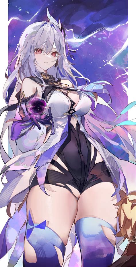 Tartaglia And Skirk Genshin Impact Drawn By Cocoballking Danbooru