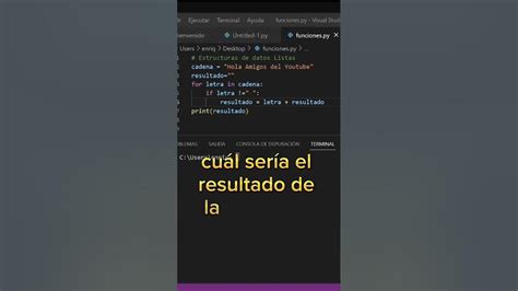 reto de programacion en python te atreves shorts programacion python youtube