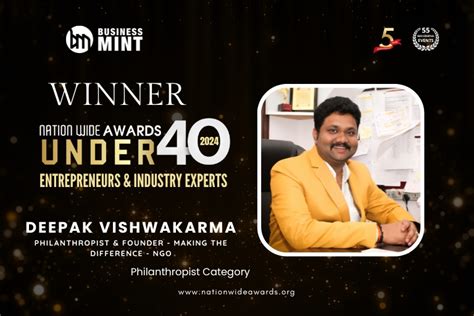 Deepak Vishwakarma Philanthropist And Founder Making The Difference