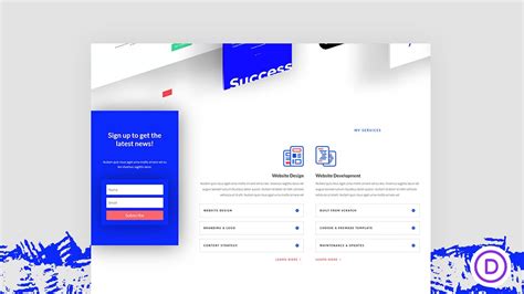 How To Add A Motion Slide Out Email Optin Box With Divis Scroll