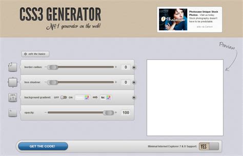 Css3 Generator Programación En Internet