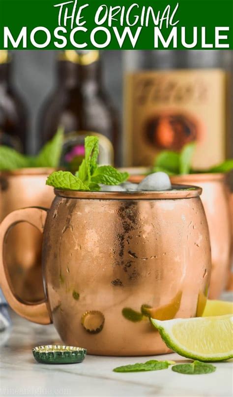Moscow Mule Recipe Card Artofit