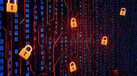 Cybersecurity In The Digital Age Protecting Your Data Stock