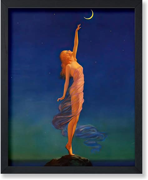 Poster Master Vintage Reaching For The Moon Poster Retro