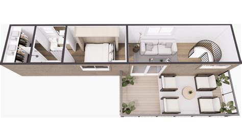 The 3rd Wheel A 2 Story Container Home By Custom Container Living