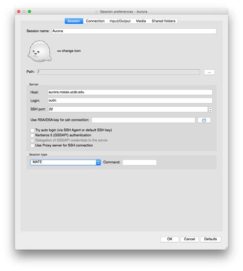 Setup Instructions For X2Go Computing