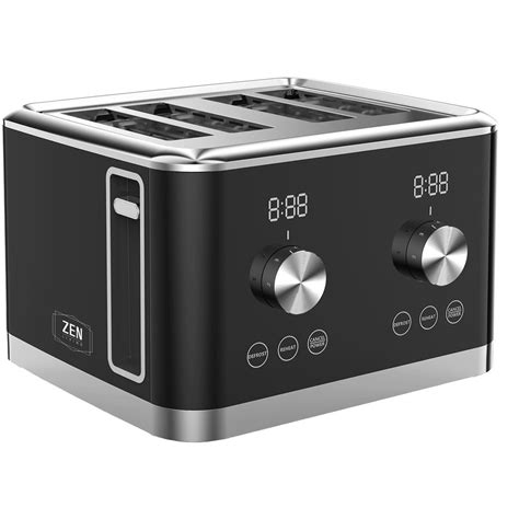 4 Slice Toaster Black The Warehouse