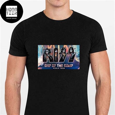 Kiss End Of The Road World Tour T Shirt Honateez