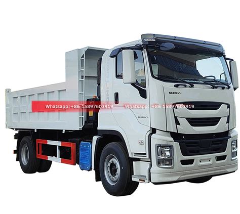 6 Wheels Isuzu Giga Dump Truck 6uz1 Tcg61 380hp Euro 6 Engine