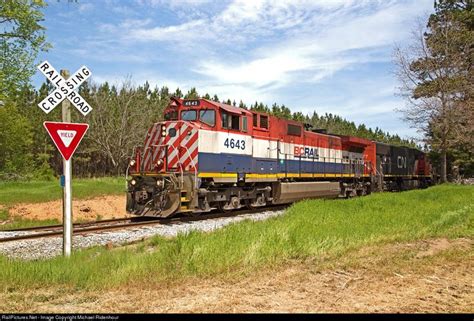 Bcol 4643 British Columbia Railway Ge C44 9wl Dash 9 44cwl At Healing