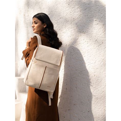 Buy Assembly Iris Biege Preimum Laptop Backpack Fits Upto 156 Inch Online