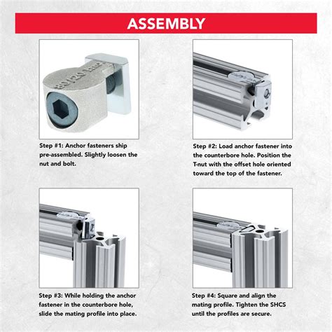 Buy 25 Series M5 Standard Anchor Fastener Assembly Modular1